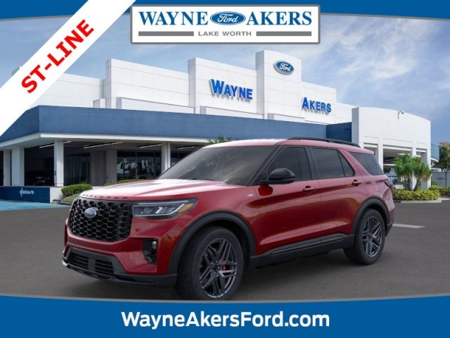 New 2025 Ford Explorer ST-Line 4D Sport Utility in Lake Worth # ...