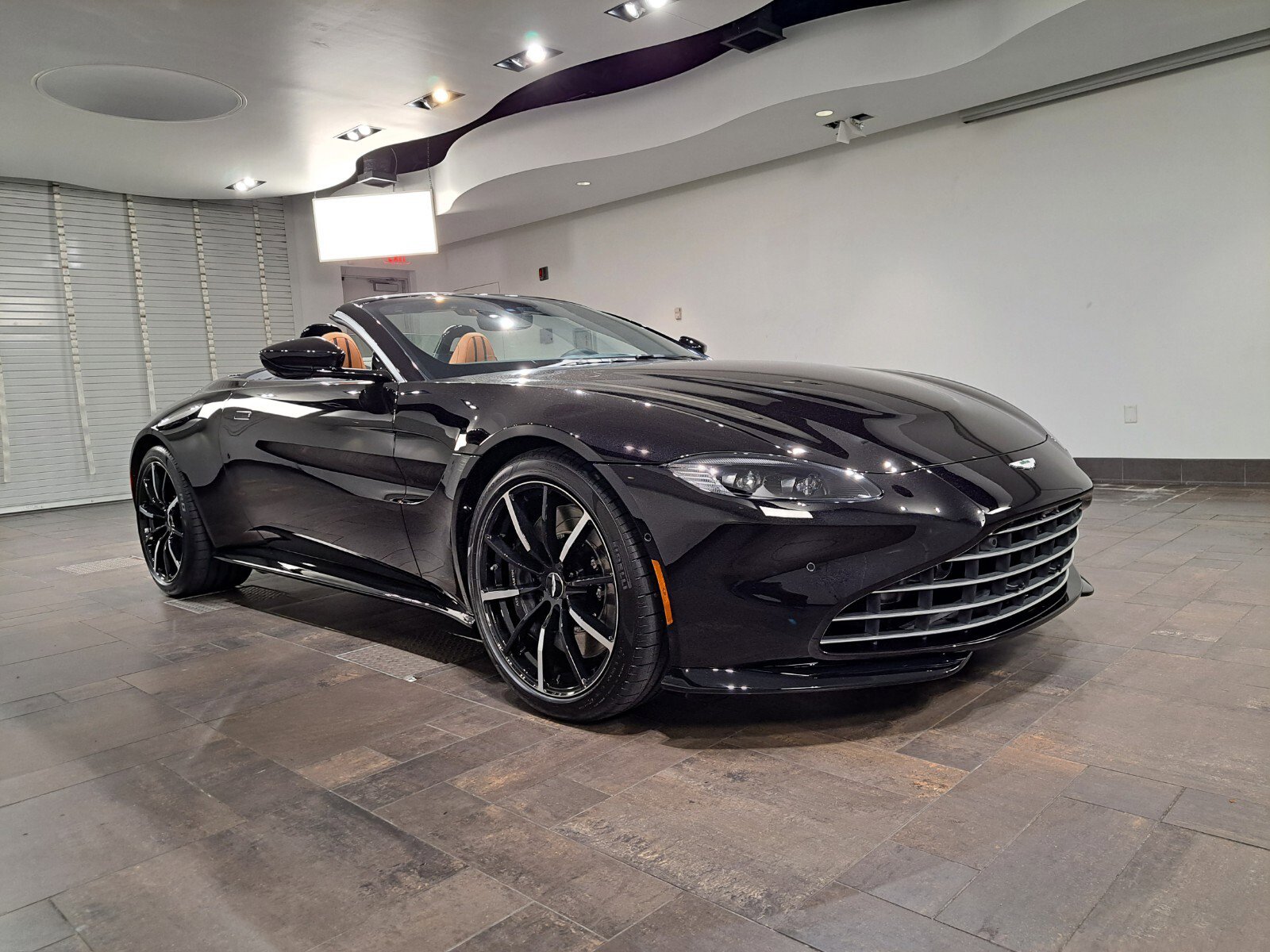 Aston Martin Convertible Interior