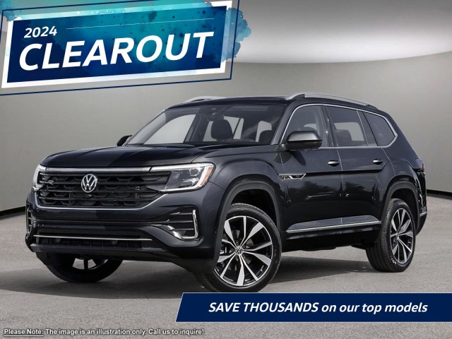 New 2024 Volkswagen Atlas **IN-STOCK** EXECLINE R-LINE | BENCH SEATS ...