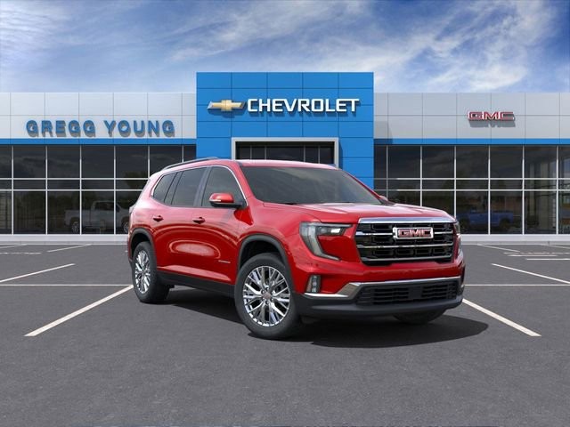 New 2025 GMC Acadia Elevation SUV Volcanic Red Tintcoat in Indianola ...