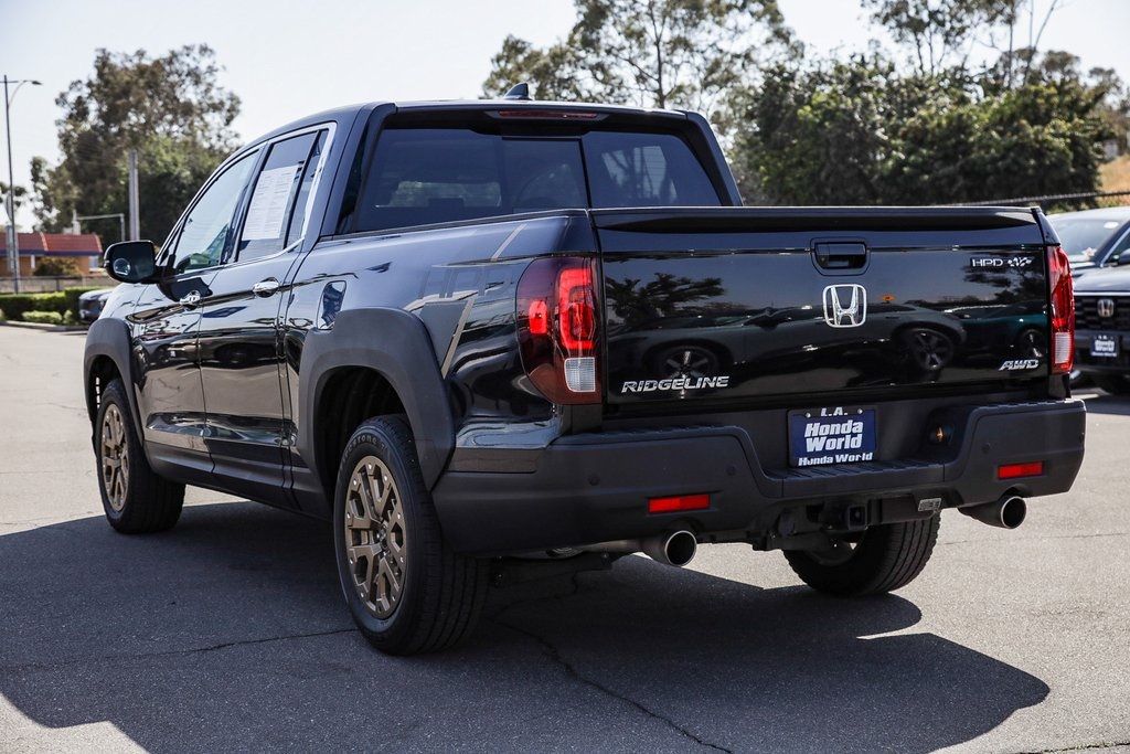Certified Pre-Owned 2022 Honda Ridgeline AWD RTL-E 4D Crew Cab in Downey #251080-1 | Honda World ...