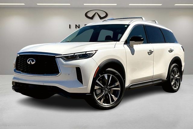 New 2025 INFINITI QX60 LUXE 4D Sport Utility in Oklahoma City #SC352693 | Bob Moore Auto Group