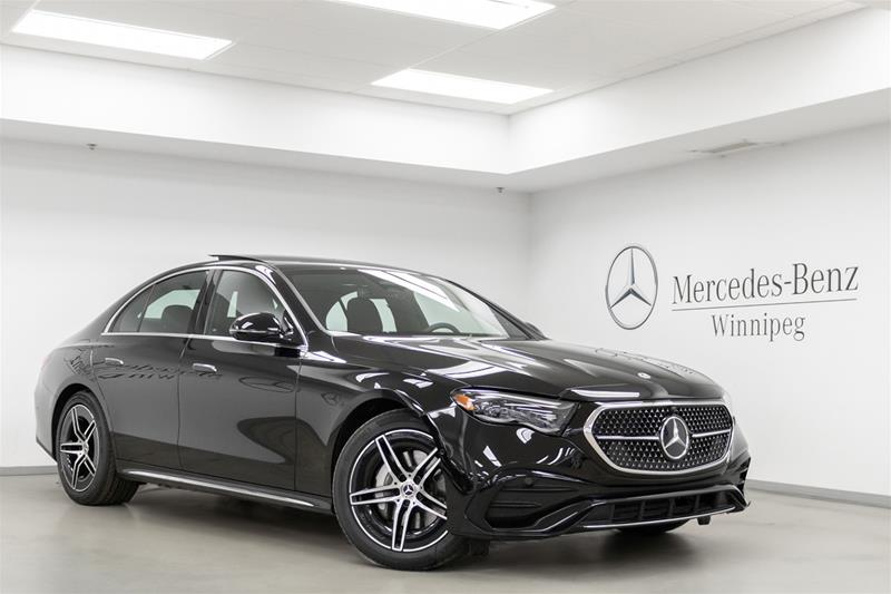 New 2024 Mercedes Benz E350 4MATIC Sedan 4 Door Sedan in Winnipeg 24EC50115 Mercedes Benz Winnipeg