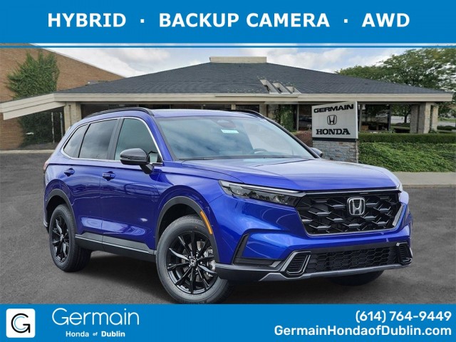 New 2025 Honda CR-V Hybrid HYBRID AWD SPORT 4D Sport Utility for Sale #H250821 | Germain Honda ...