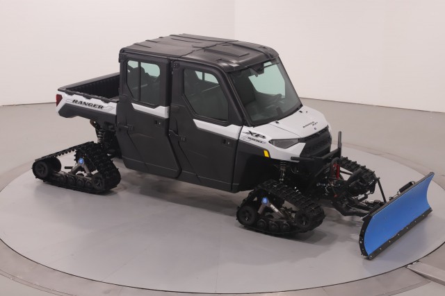 New 2022 Polaris RANGER CREW NORTHSTAR ULTIMATE w/ Tracks & Plow UTV in ...