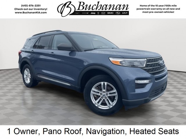 Pre-Owned 2021 Ford Explorer XLT Sport Utility in Waynesboro #KX7171 ...