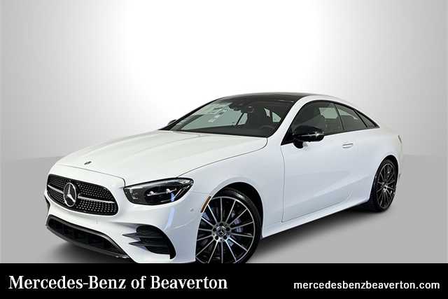 2022 E Class Coupe Interior