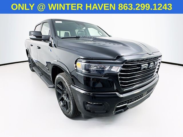 New 2025 RAM 1500 LARAMIE Crew Cab in Davenport #SN773664 | Posner Park Chrysler Dodge Jeep Ram FIAT