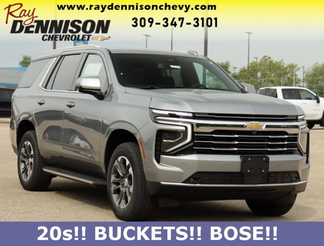 New 2025 Chevrolet Tahoe LT SUV Four Wheel Drive in Pekin #30602 | Ray Dennison Chevrolet, Inc.