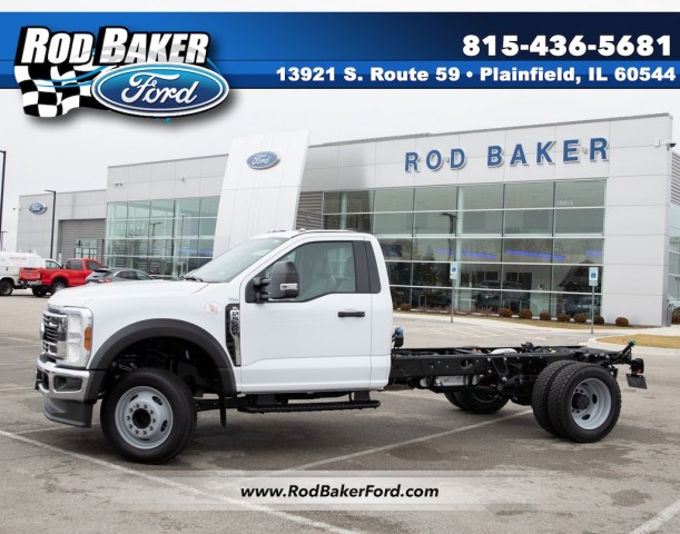 New 2024 Ford Chassis Cab F-550® XL Regular Cab in Plainfield #T24745 | Rod Baker Ford