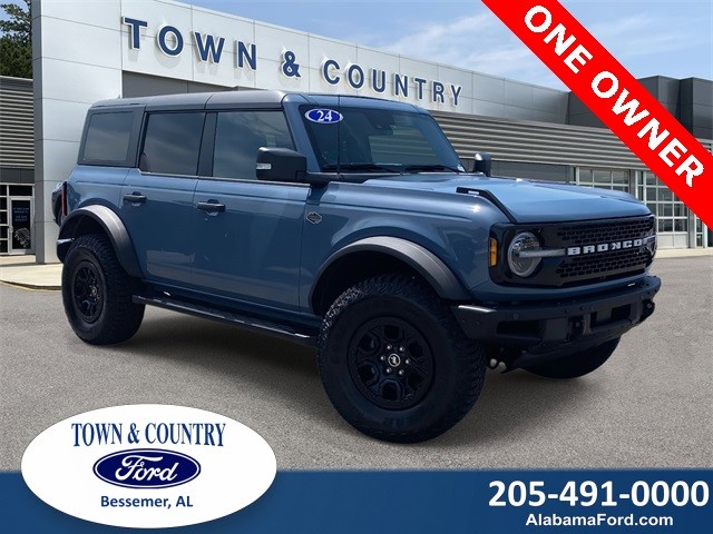 Certified Pre-Owned 2024 Ford Bronco Wildtrak 4 Door SUV in Bessemer # ...