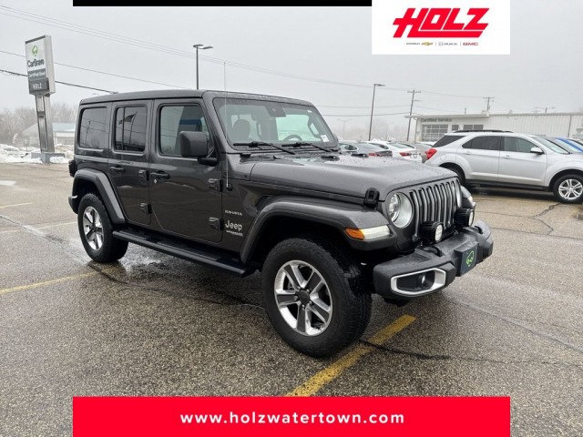 Pre-Owned 2021 Jeep Wrangler Unlimited Sahara 4×4 Sport Utility in ...