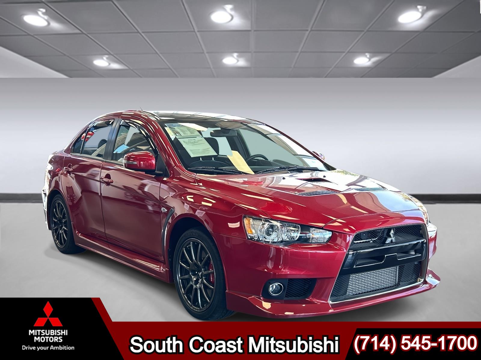 Lancer Evolution X Red