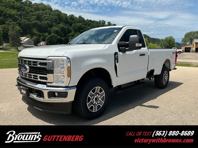 New 2025 Ford Super Duty F-350® XLT 2D Standard Cab in Guttenberg #AS189 | Brown's Guttenberg Ford