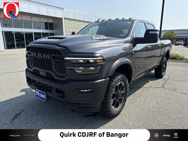 New 2025 RAM 2500 Rebel Crew Cab in Bangor #RM7736 | Quirk Chrysler Jeep Dodge Ram FIAT of Bangor