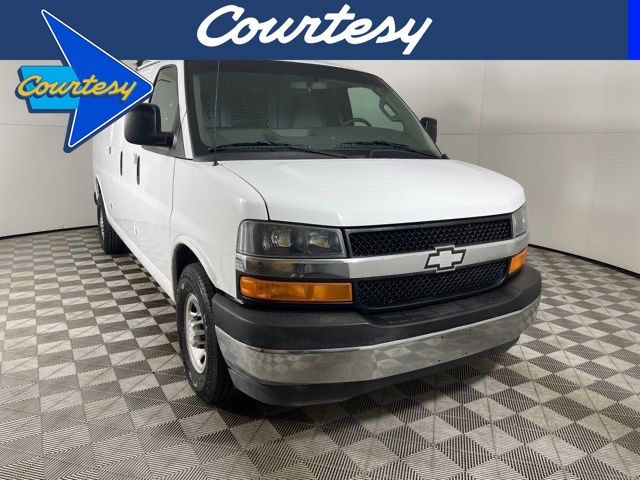 Pre-Owned 2017 Chevrolet Express 2500 Work Van 3D Extended Cargo Van in ...