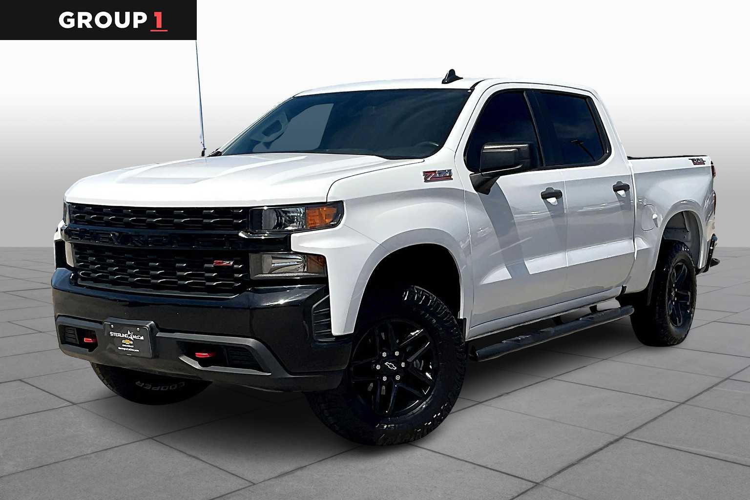 Pre-Owned 2019 Chevrolet Silverado 1500 Custom Trail Boss Crew Cab ...