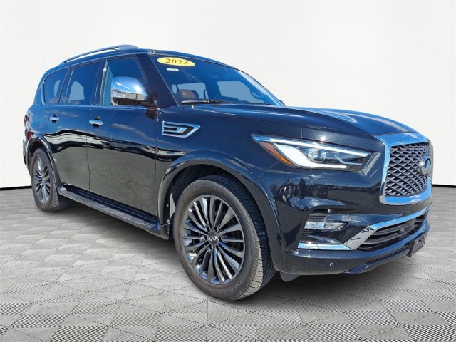 Pre-Owned 2023 INFINITI QX80 Sensory 4D Sport Utility in New Castle #PUN262 | Nucar Chevrolet