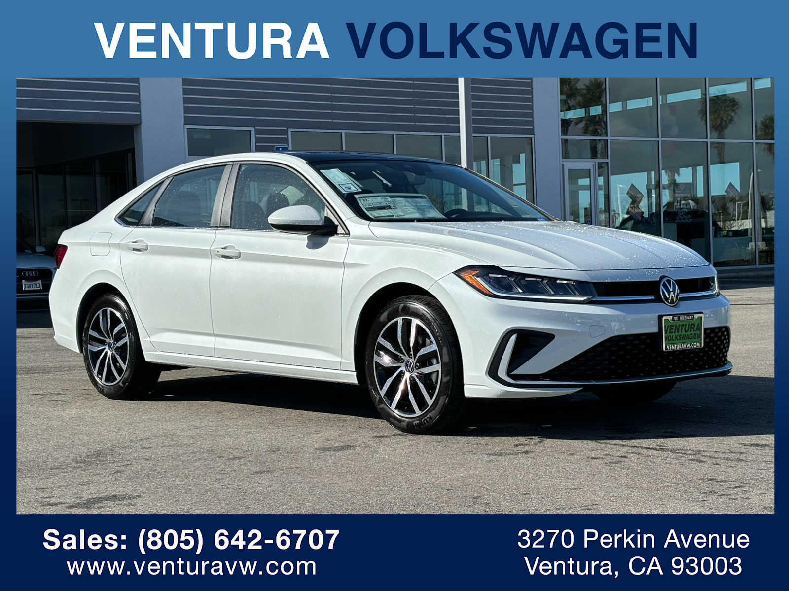 New 2025 Volkswagen Jetta SE 4dr Car in Ventura #11716 | Ventura Volkswagen