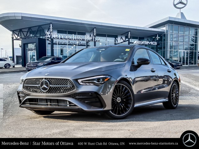 New 2025 Mercedes-Benz CLA250 4MATIC® Coupe 4-Door Coupe in Ottawa ...