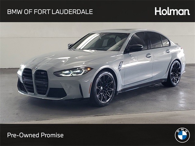 Pre-Owned 2022 BMW M3 Competition 4D Sedan in Fort Lauderdale #NFL83072 | Holman Honda of Fort ...