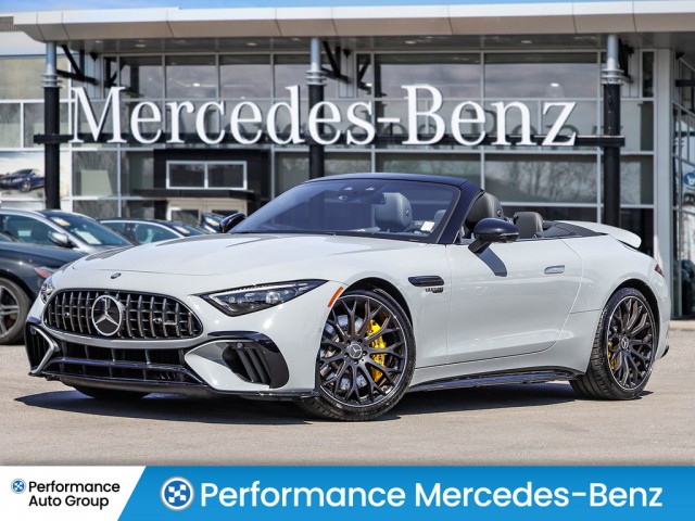 Demo 2024 Mercedes-Benz SL63 AMG Roadster 2-Door Coupe in St Catharines ...