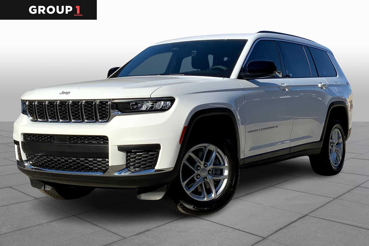 New 2025 Jeep Grand Cherokee L Laredo Utility in Houston #S8680000 | Group 1 Automotive