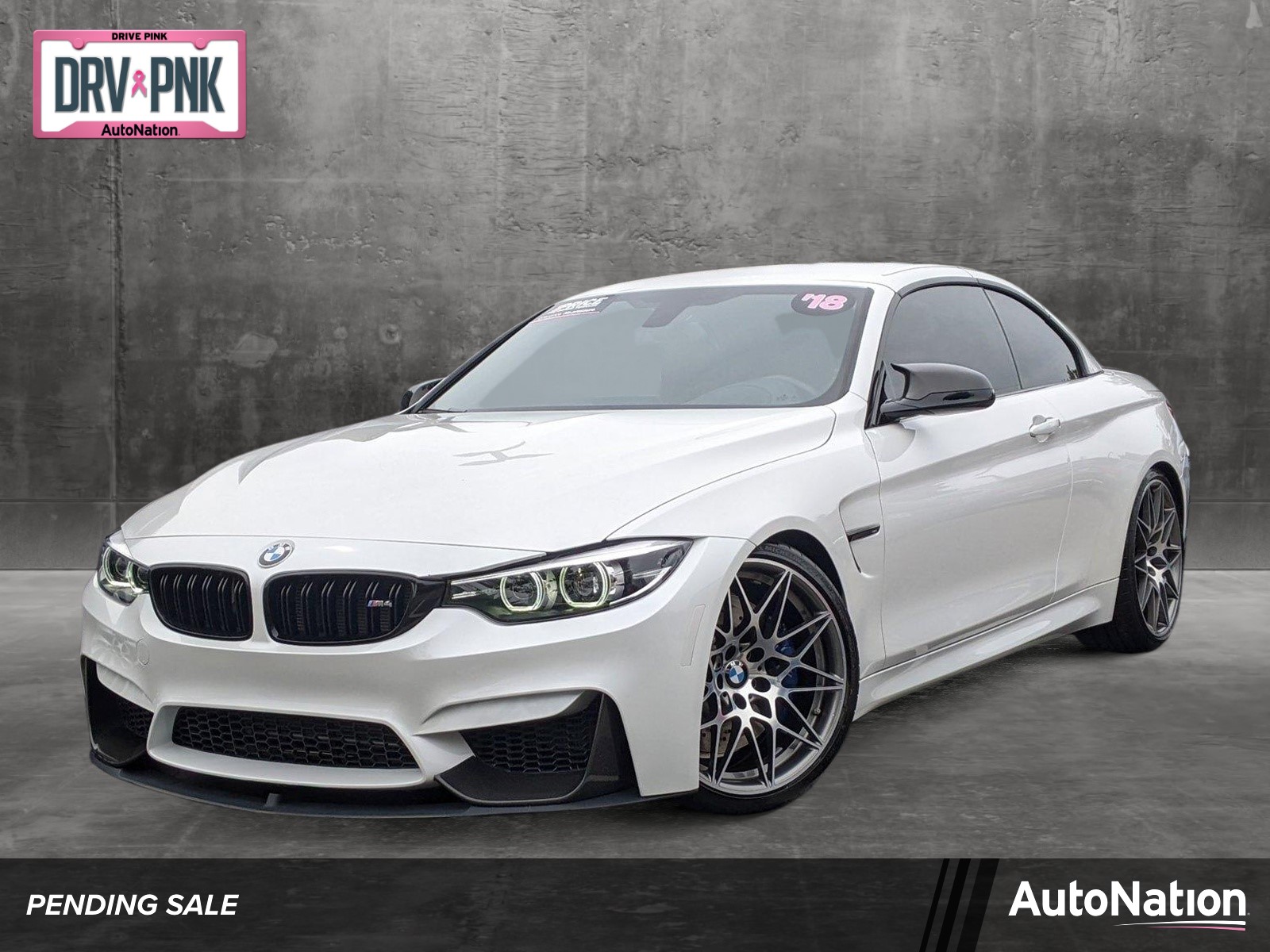 Bmw M4 White With Black Rims