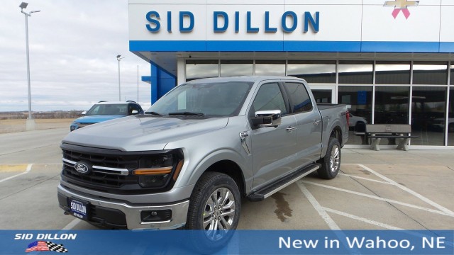 New 2025 Ford F-150 XLT SuperCrew® in Wahoo #9F1515 | Sid Dillon Ford Wahoo