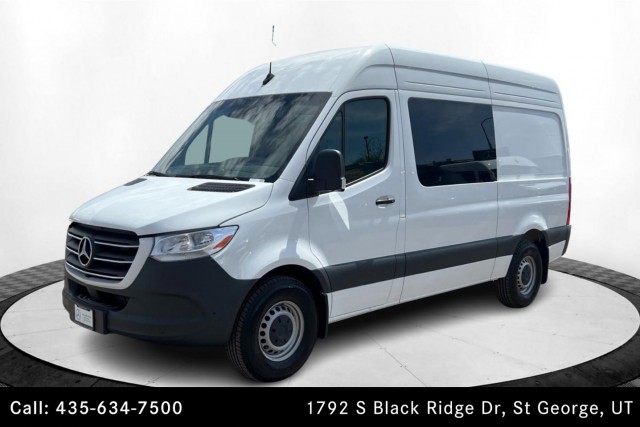 Pre-Owned 2024 Mercedes-Benz Sprinter Crew Van Full-size Cargo Van in ...