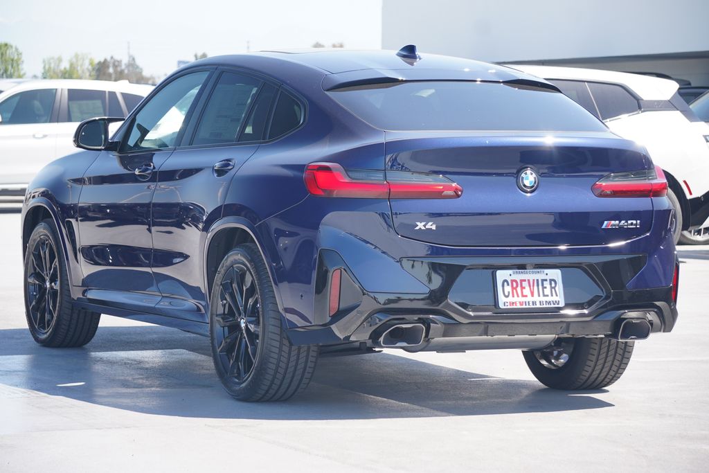 New 2024 BMW X4 M40i 4D Sport Utility in Santa Ana #612095 | Crevier BMW