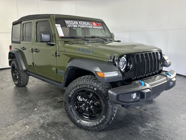 Pre-Owned 2023 Jeep Wrangler 4xe Base 4xe Convertible in South Florida ...