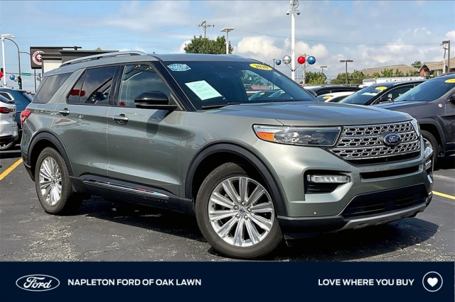 Pre-Owned 2020 Ford Explorer Limited 4 Door SUV in Oak Lawn #FK0781C ...