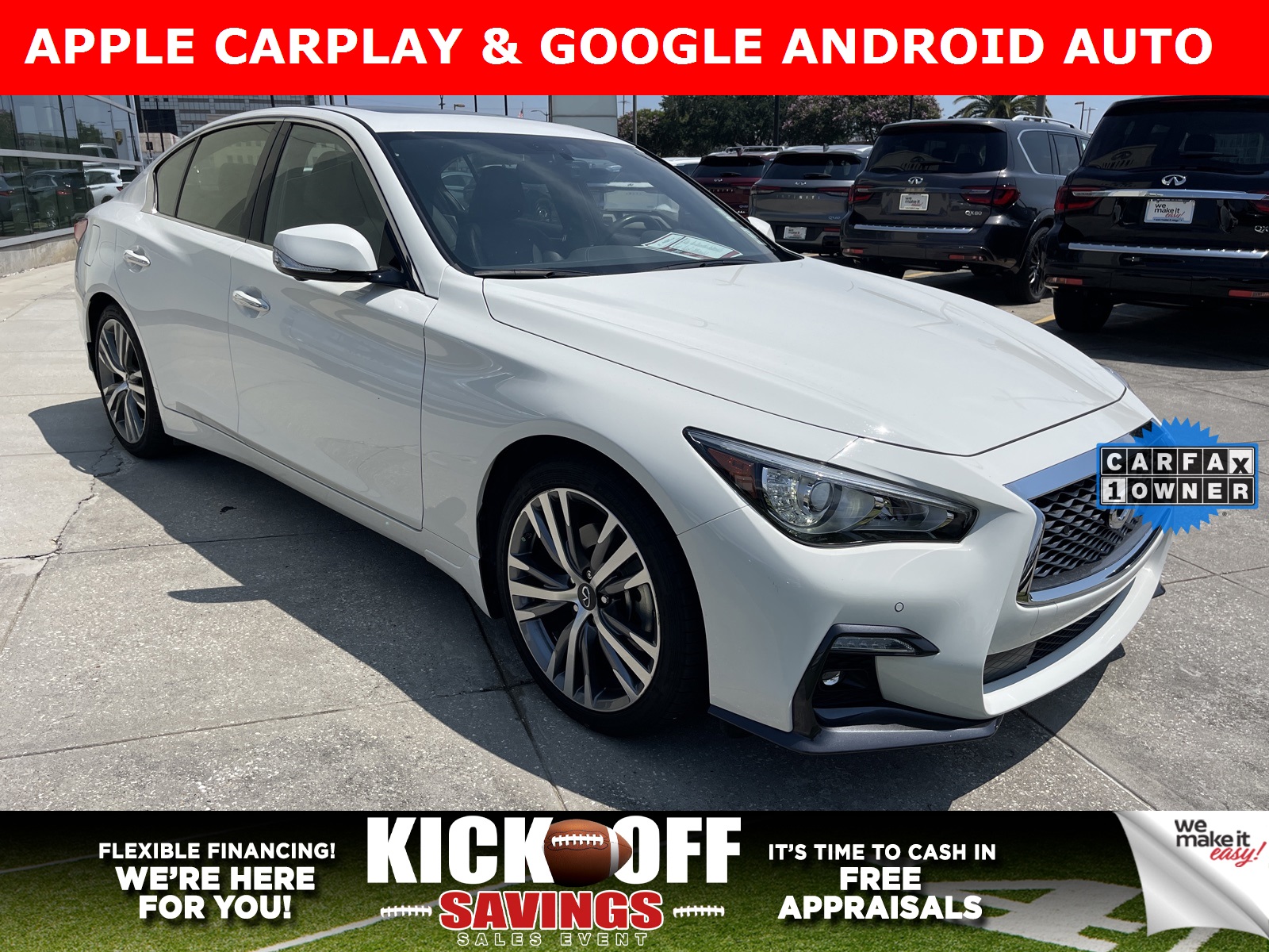 Infiniti Q50 2022 White