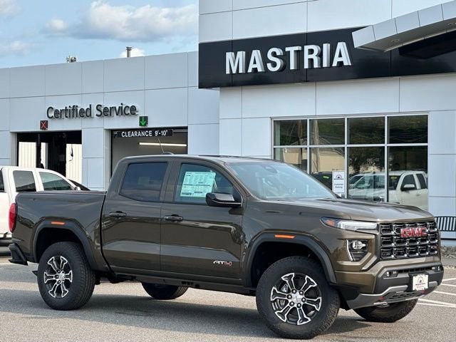 New 2024 GMC Canyon AT4 Crew Cab in Raynham #G4281 | Mastria Auto Group