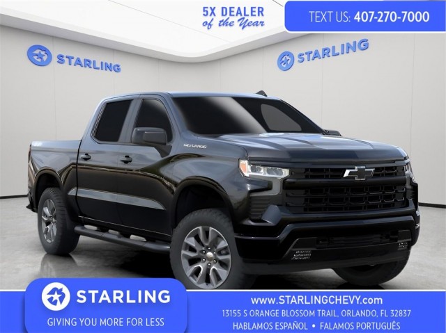 New 2025 Chevrolet Silverado 1500 RST Crew Cab in Orlando #S1162034 ...