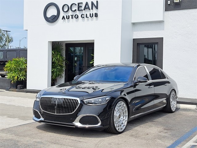 Pre-Owned 2022 Mercedes-Benz S-Class Maybach S 580 4D Sedan in Miami # ...