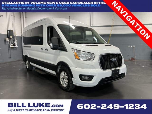 Pre-Owned 2021 Ford Transit-350 XLT Passenger Van in Phoenix #CL66211 ...