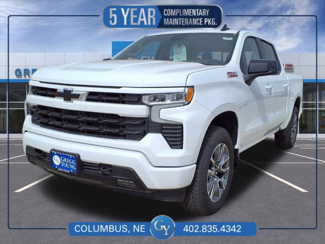 New 2025 Chevrolet Silverado 1500 RST Crew Cab Riptide Blue Metallic ...