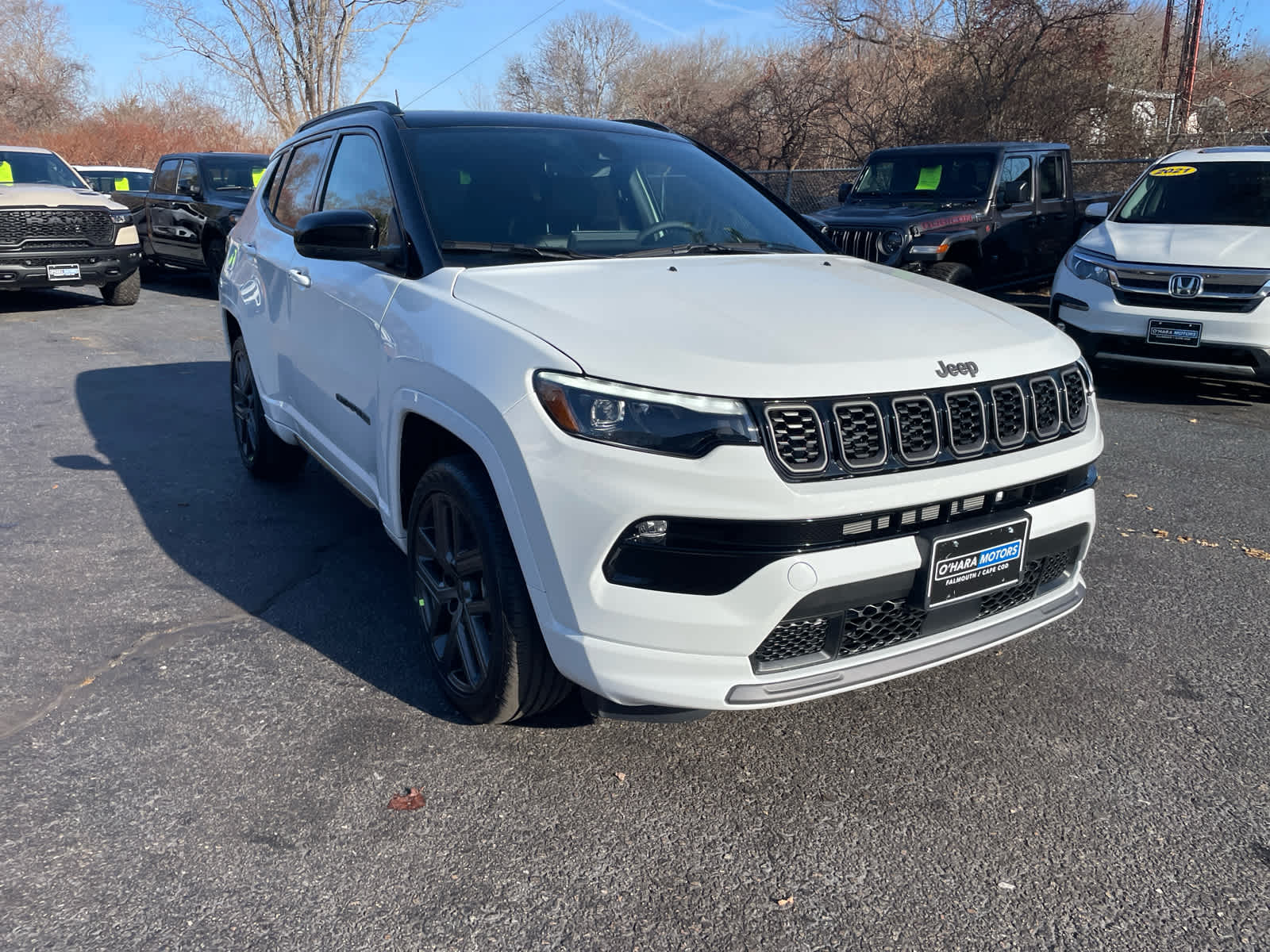 New 2025 Jeep Compass Limited Utility in Falmouth #ST539316 | O'Hara Motors