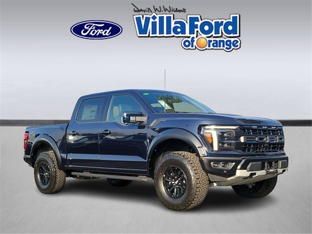 New 2024 Ford F-150 Raptor® SuperCrew® in Orange #00J42029 | Villa Ford ...