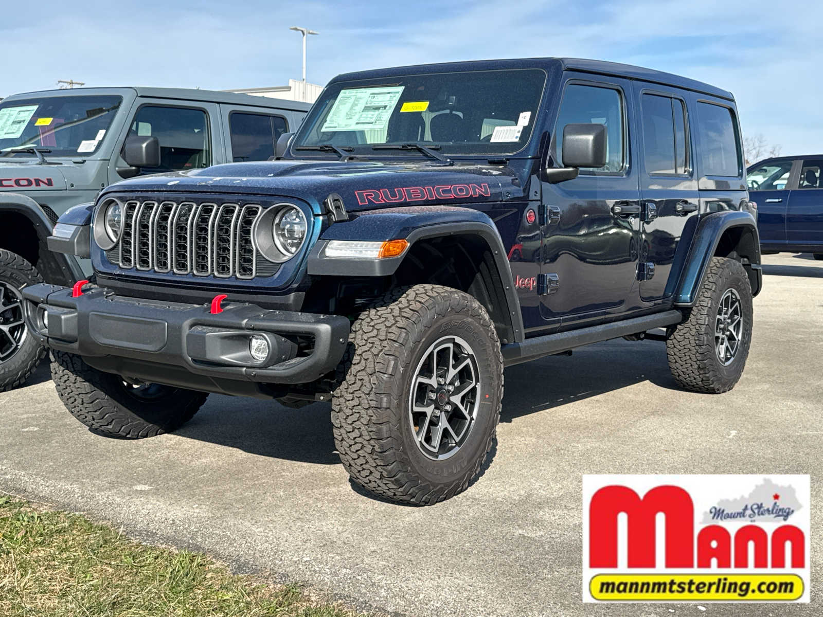 New 2025 Jeep Wrangler Rubicon X Utility in Mt Sterling #61500S | Mann ...