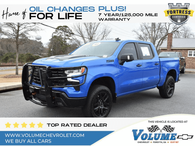 Pre-Owned 2025 Chevrolet Silverado 1500 LT Trail Boss Crew Cab in ...