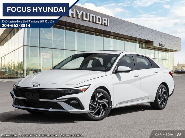 New 2025 Hyundai ELANTRA Preferred IVT w/Tech Pkg 4-Door Sedan in ...