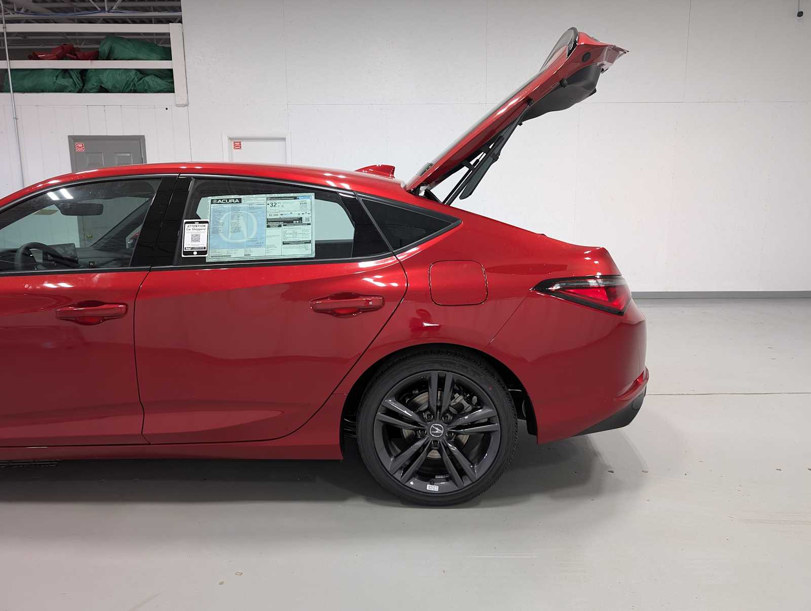 New 2025 Acura Integra w/A-Spec Package in Performance Red Pearl ...