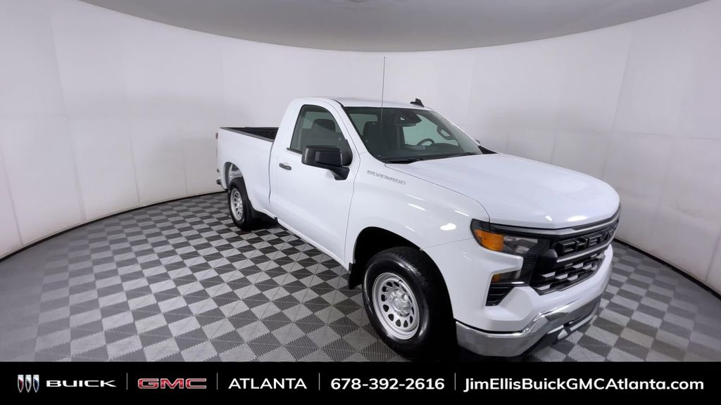 Pre-Owned 2024 Chevrolet Silverado 1500 WT 2D Standard Cab in Atlanta # ...
