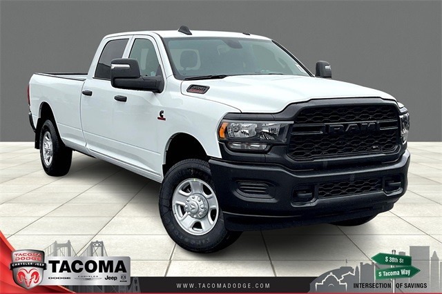 New 2024 RAM 3500 Tradesman Crew Cab in Tacoma #RG379768 | Tacoma Dodge Chrysler Jeep Ram