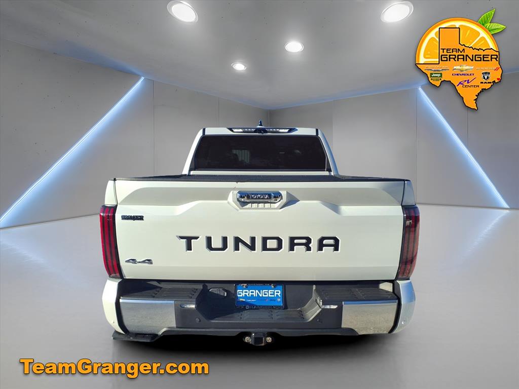 Pre-Owned 2023 Toyota Tundra Hybrid Limited 4D Crew Cab in Orange ...