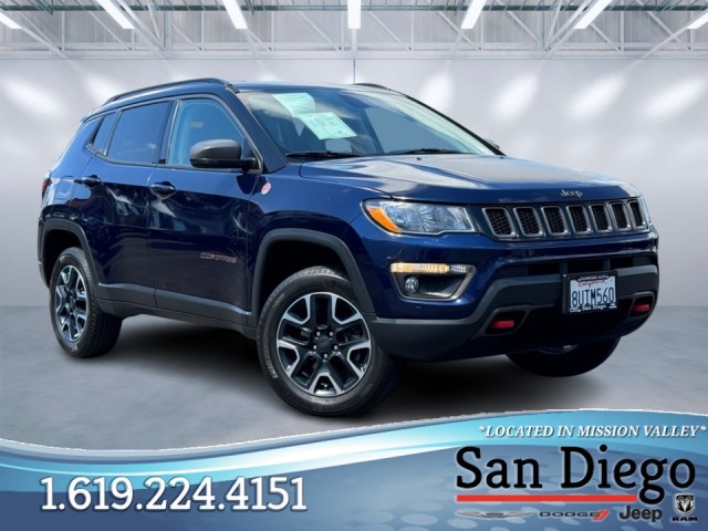 Pre-Owned 2019 Jeep Compass Trailhawk 4D Sport Utility in San Diego ...