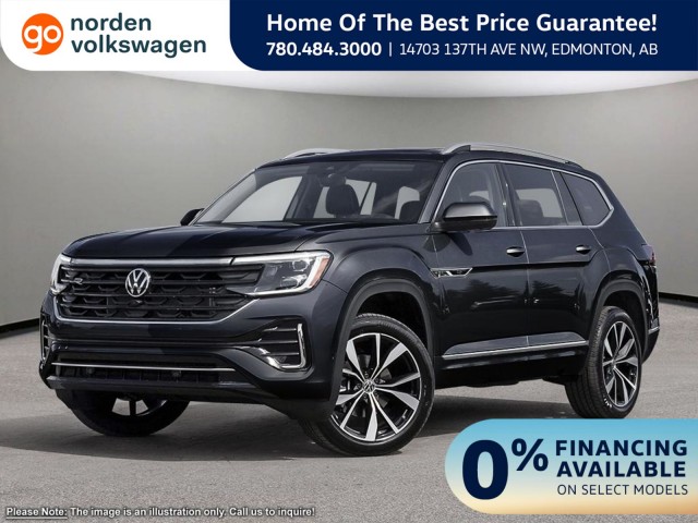 New 2025 Volkswagen Atlas EXECLINE R-LINE | BENCH SEATS | DEEP BLACK ...